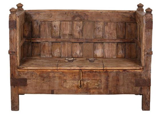 Teak Wood Sofa Box