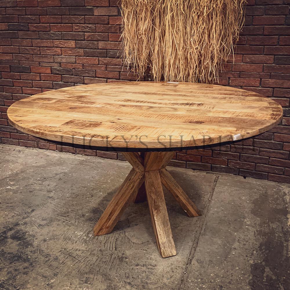 Round Dining Table Mango wood
