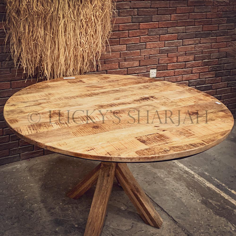 Round Dining Table Mango wood