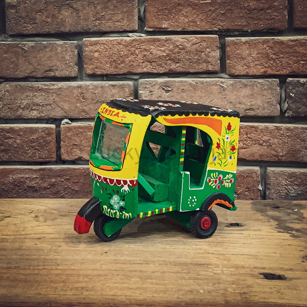 Handpainted Rickshaw Decor